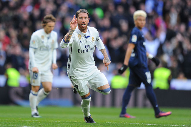 Real Madrid da record: 22 gol di testa, 6 solo di Ramos
