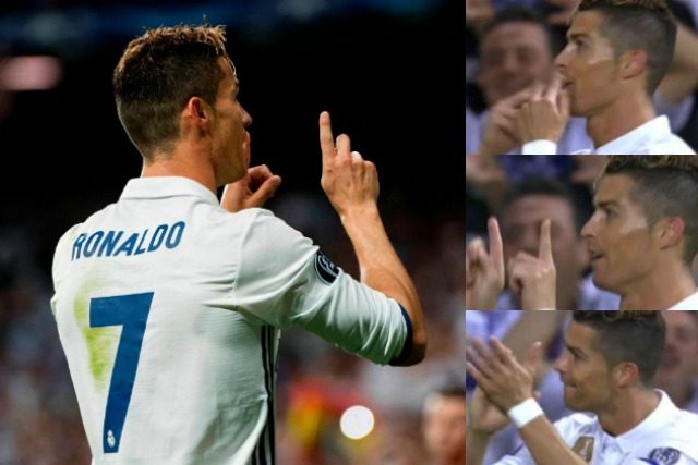 Non fischi ma applausi, l'esultanza di Ronaldo dopo i gol all'Atletico ...