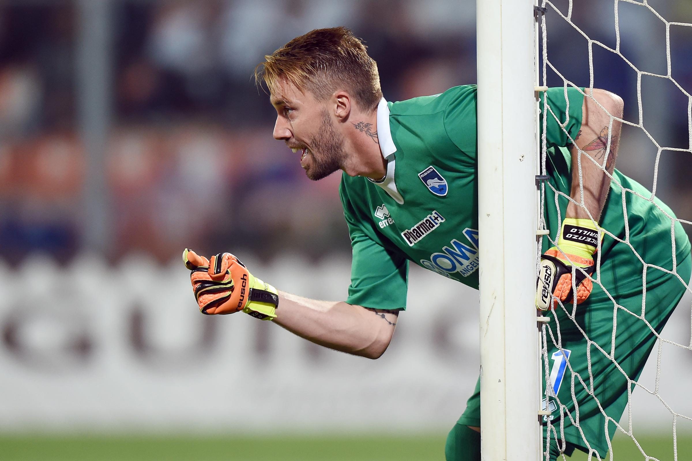 Vincenzo Fiorillo, no ai soldi e alla Champions per restare a Pescara