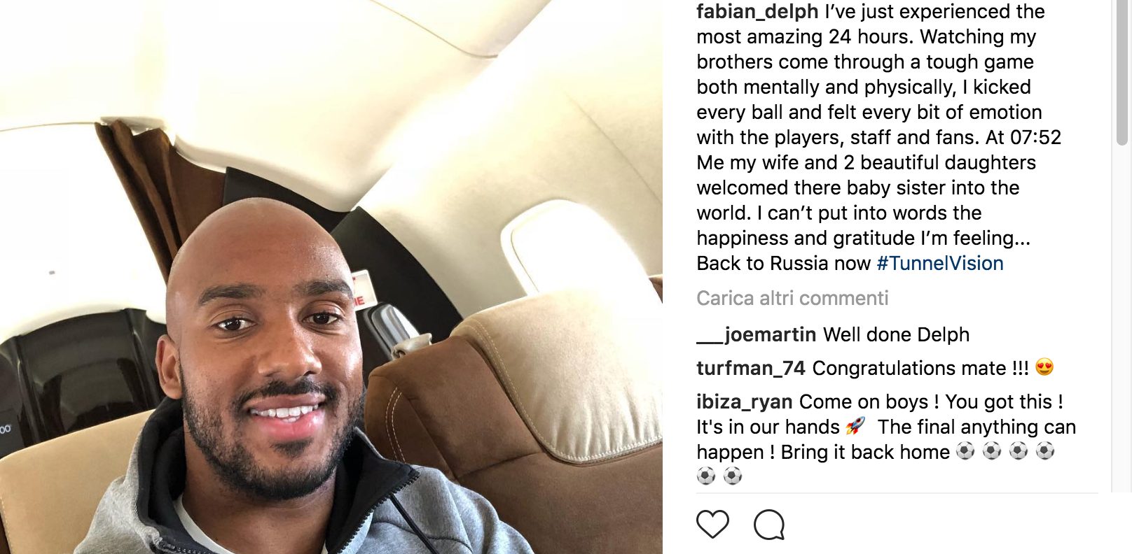 Mondiali, Delph torna in Russia dopo la nascita della figlia: Le 24 ore ...