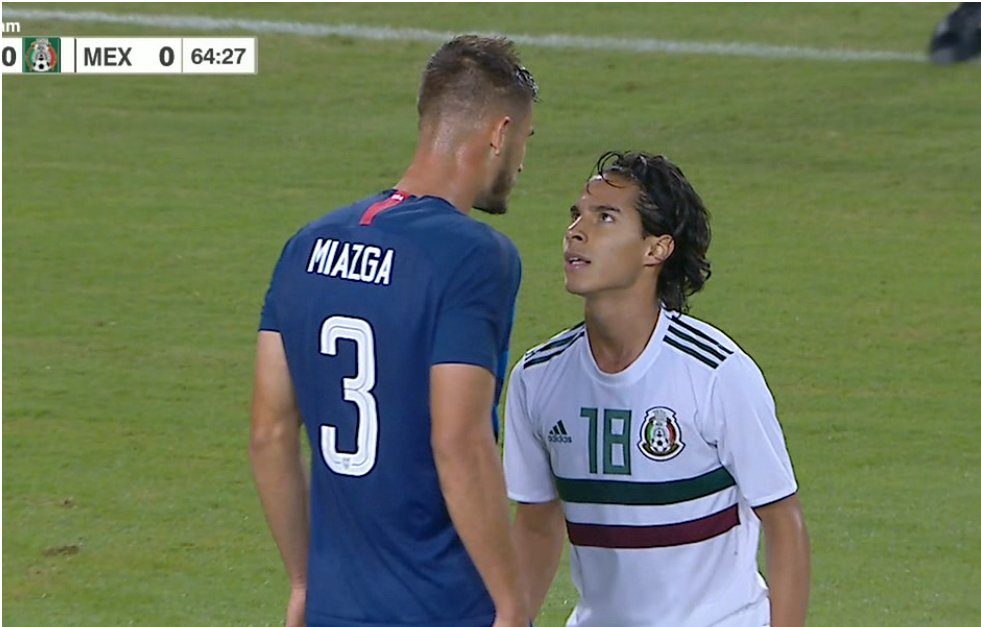 Diego Lainez deriso per la sua altezza, eppure è più alto di Insigne e ...
