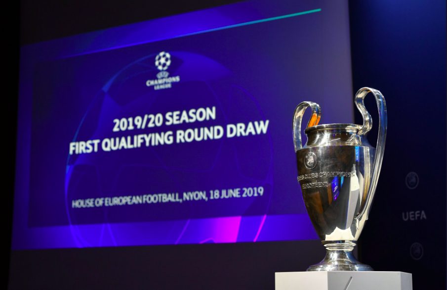 Champions League 2019/2020, ecco i sorteggi del primo turno eliminatorio